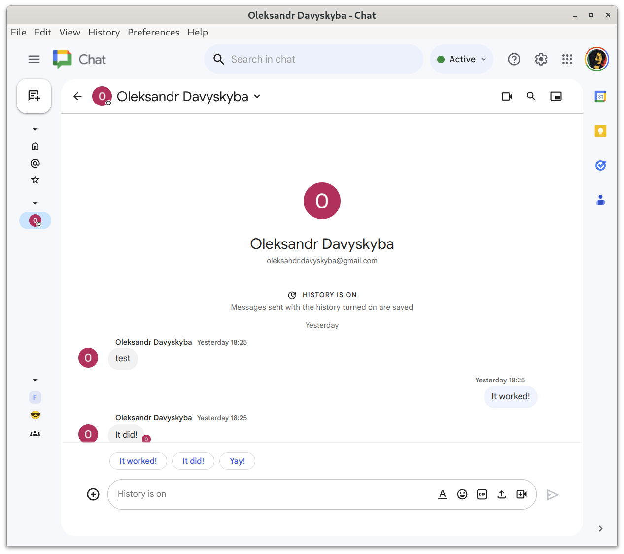 Install google-chat-desktop on Linux | Snap Store