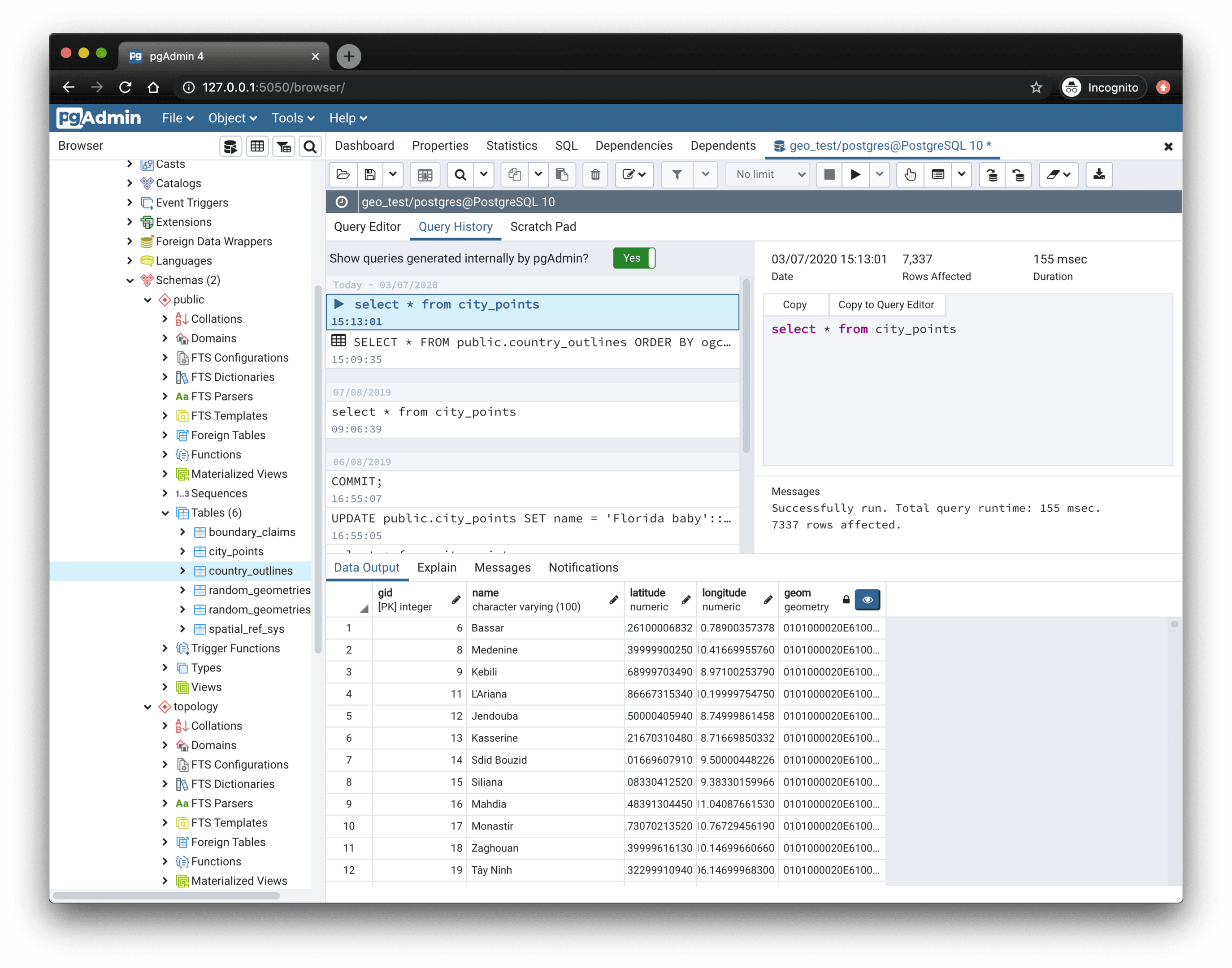 Install pgadmin4 on Linux | Snap Store
