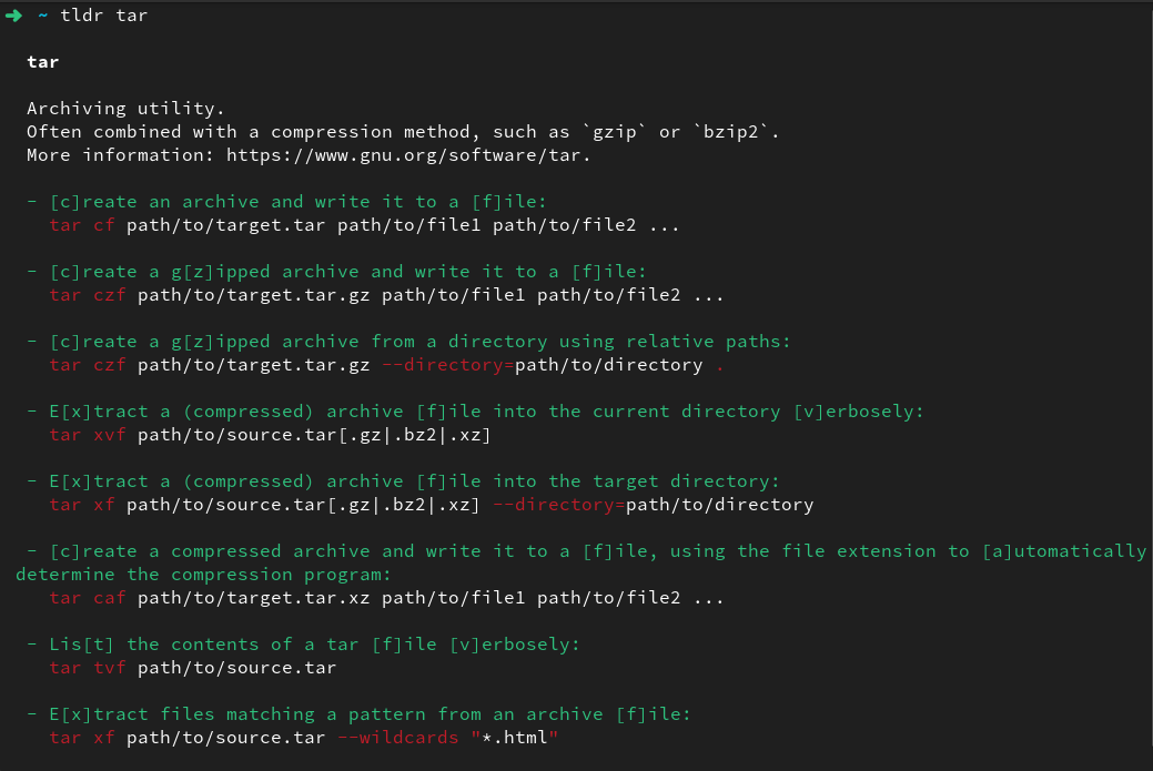 Install tldr on Red Hat Enterprise Linux using the Snap Store | Snapcraft