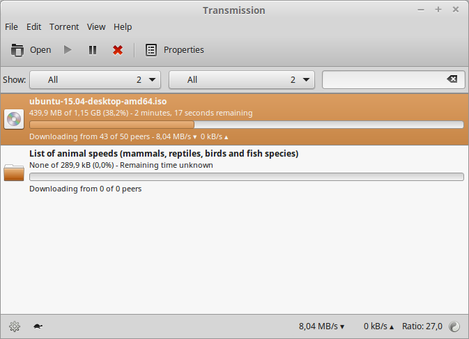 Install Transmission on Linux | Snap Store