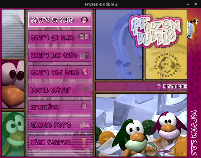 Install Frozen Bubble on Linux | Snap Store