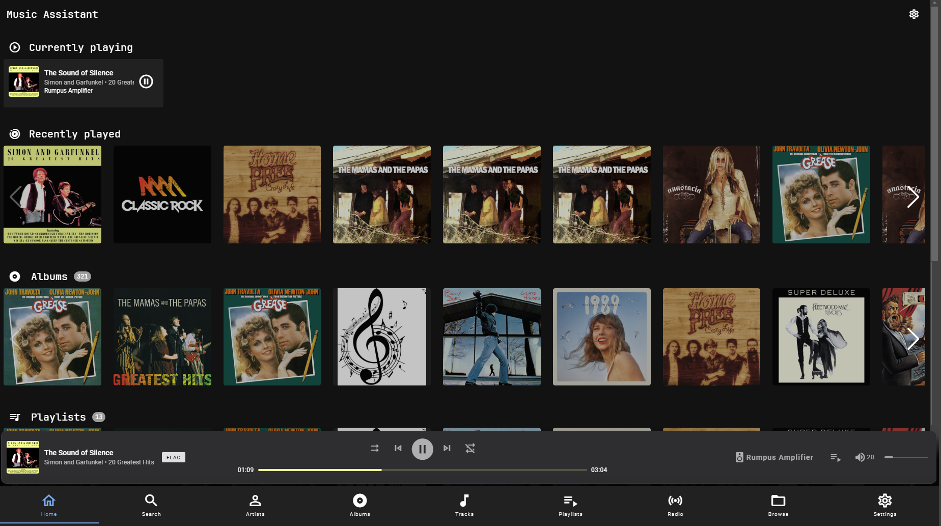 Install Music Assistant (server) on Linux | Snap Store