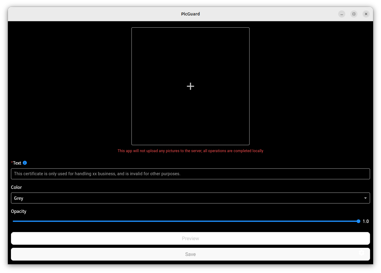 Install PicGuard on Arch Linux using the Snap Store | Snapcraft