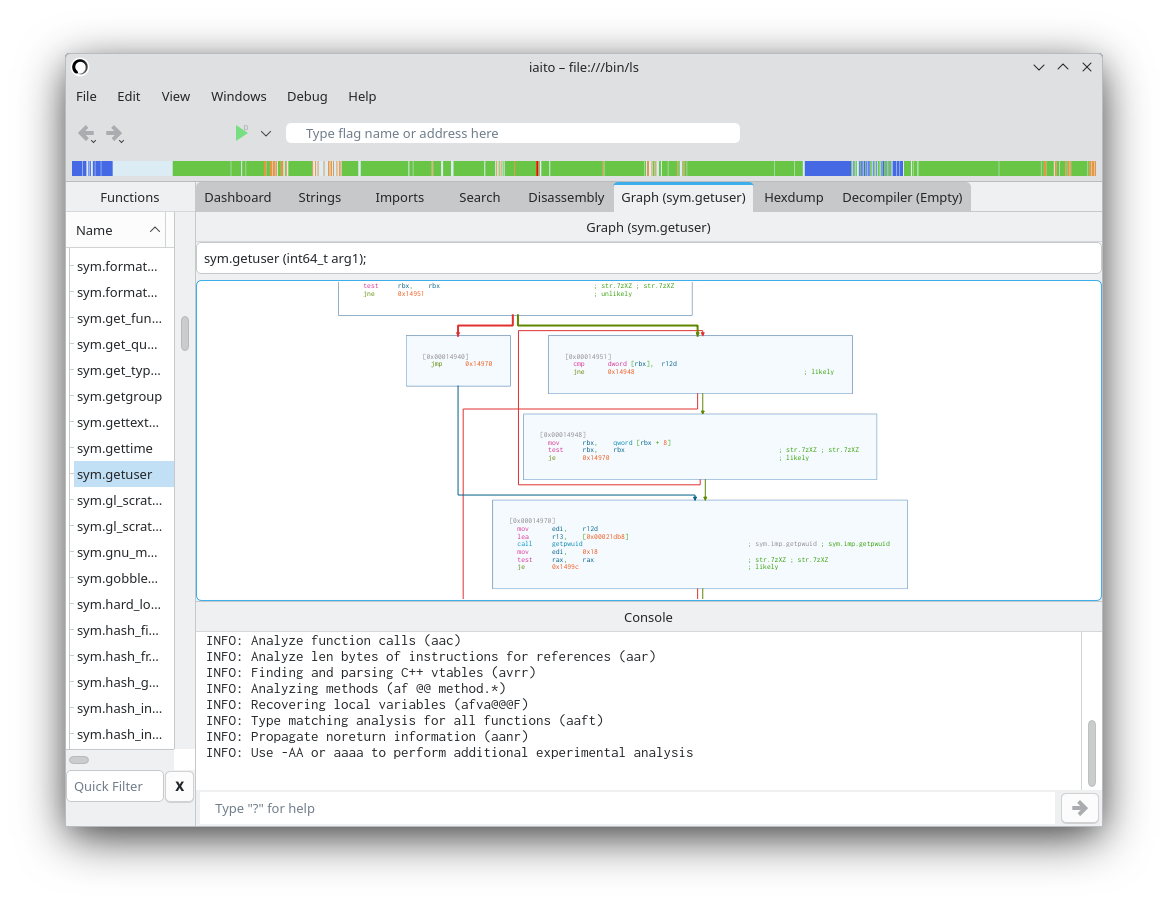 Install iaito on KDE Neon using the Snap Store | Snapcraft