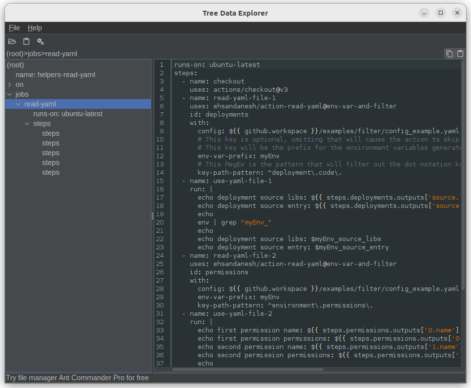 Install Tree Data Explorer on Pop!_OS using the Snap Store | Snapcraft