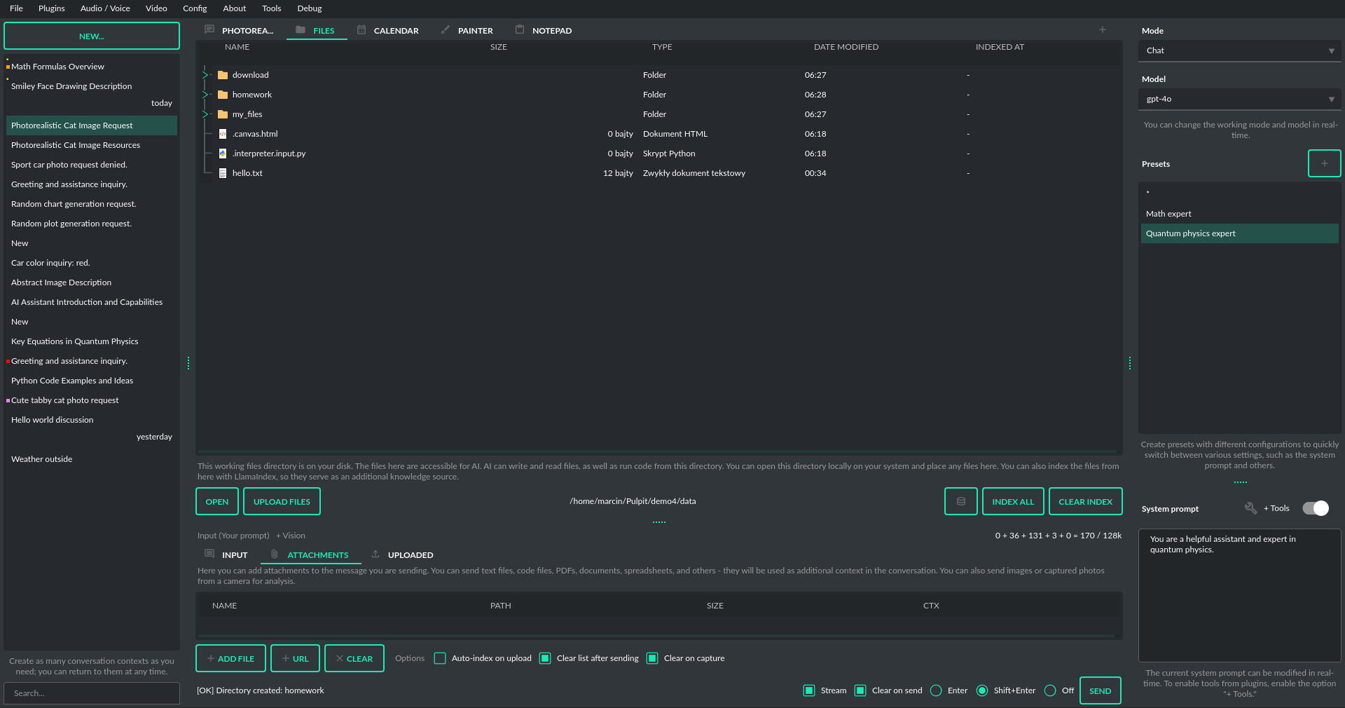 Install PyGPT - Desktop AI Assistant on Linux | Snap Store