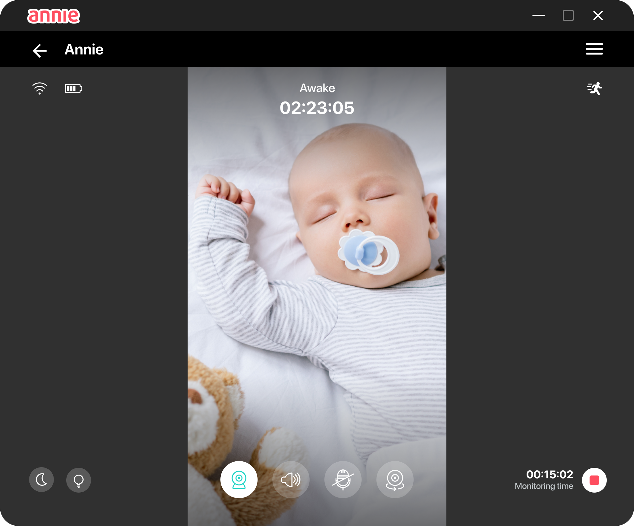 Install Annie Baby Monitor Lite on Linux | Snap Store