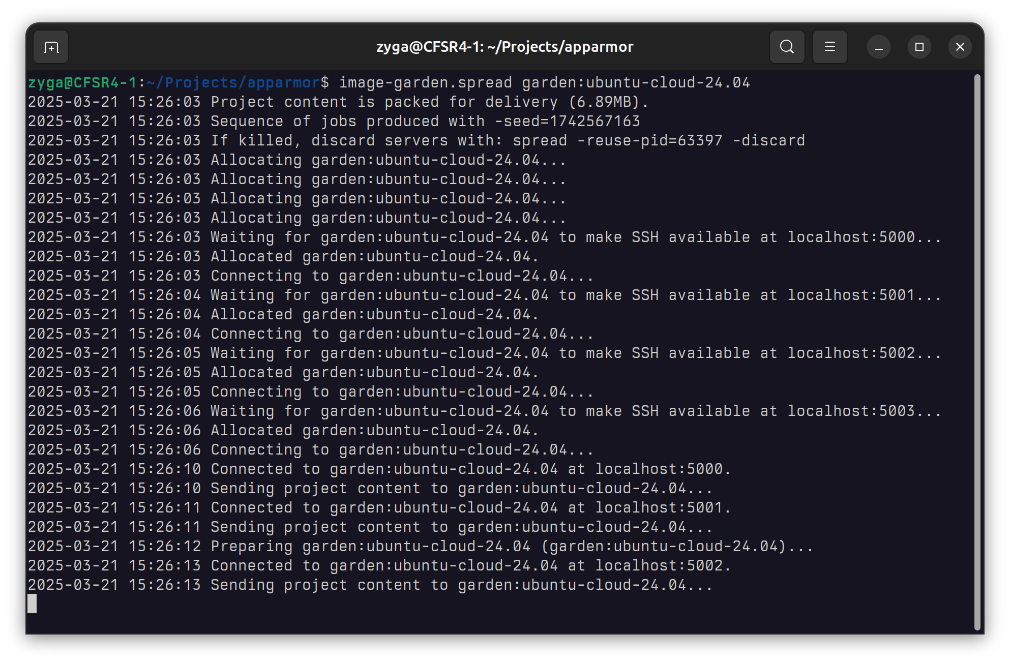 Install image-garden on Linux | Snap Store