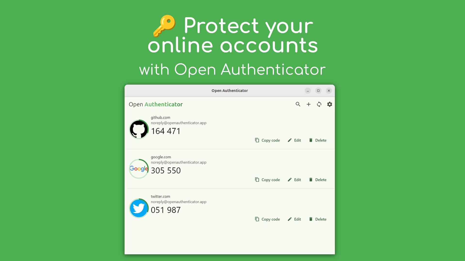 Install Open Authenticator on Arch Linux using the Snap Store | Snapcraft