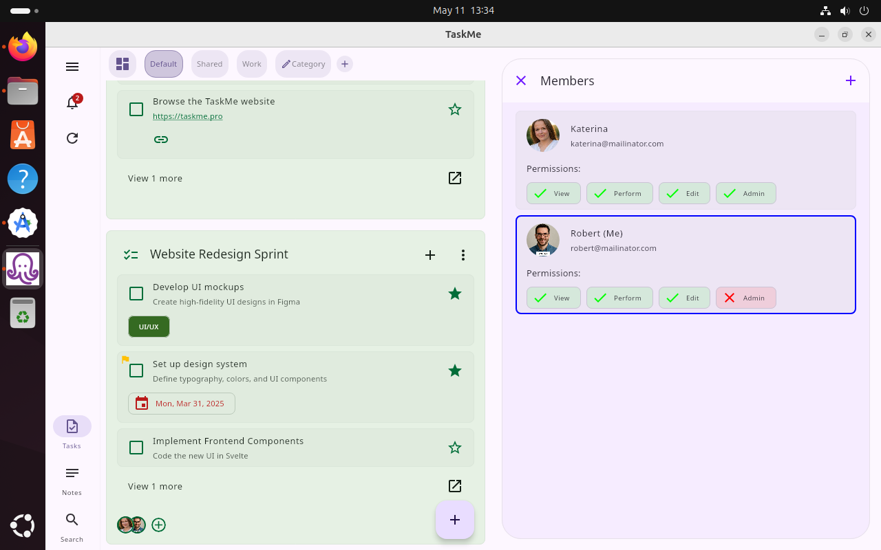 Install taskme on Arch Linux using the Snap Store | Snapcraft