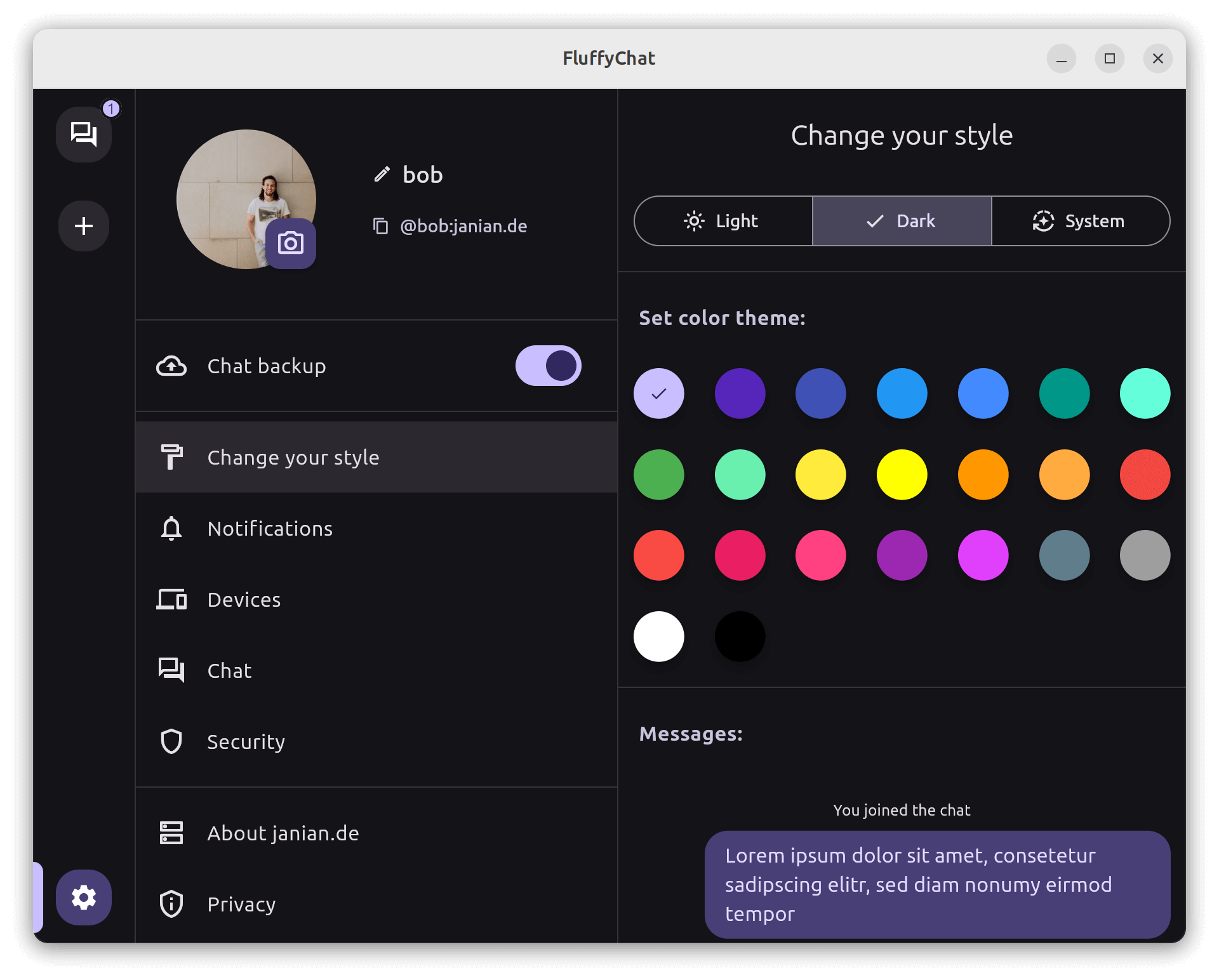Install FluffyChat on Linux | Snap Store