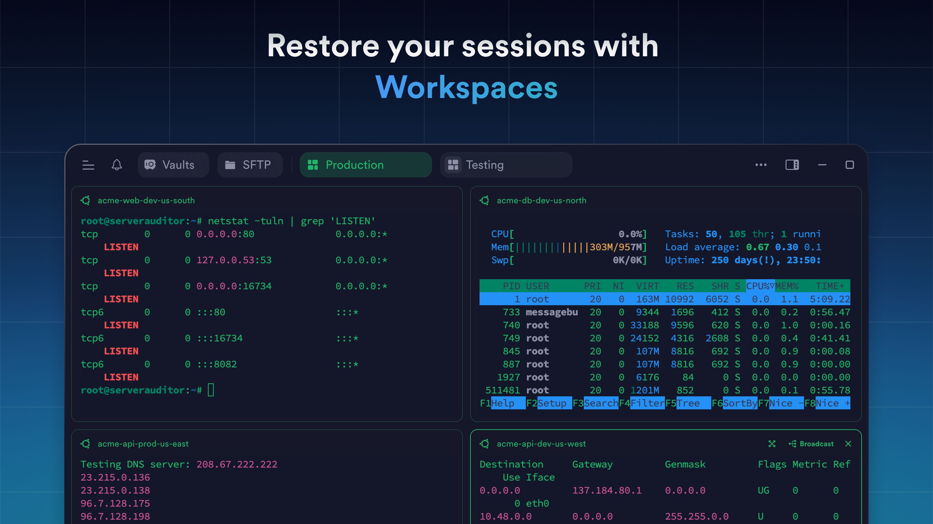 Install termius-beta on Linux | Snap Store