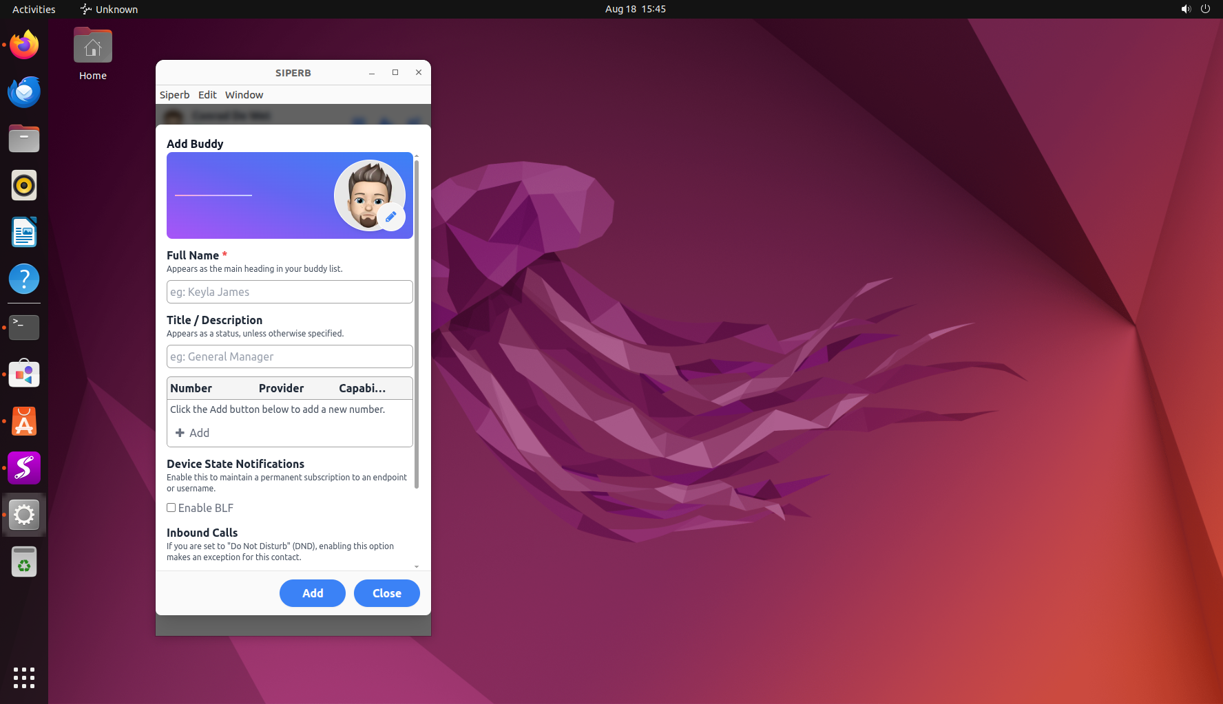 Install SIPERB - Desktop Softphone on Raspberry Pi using the Snap Store | Snapcraft