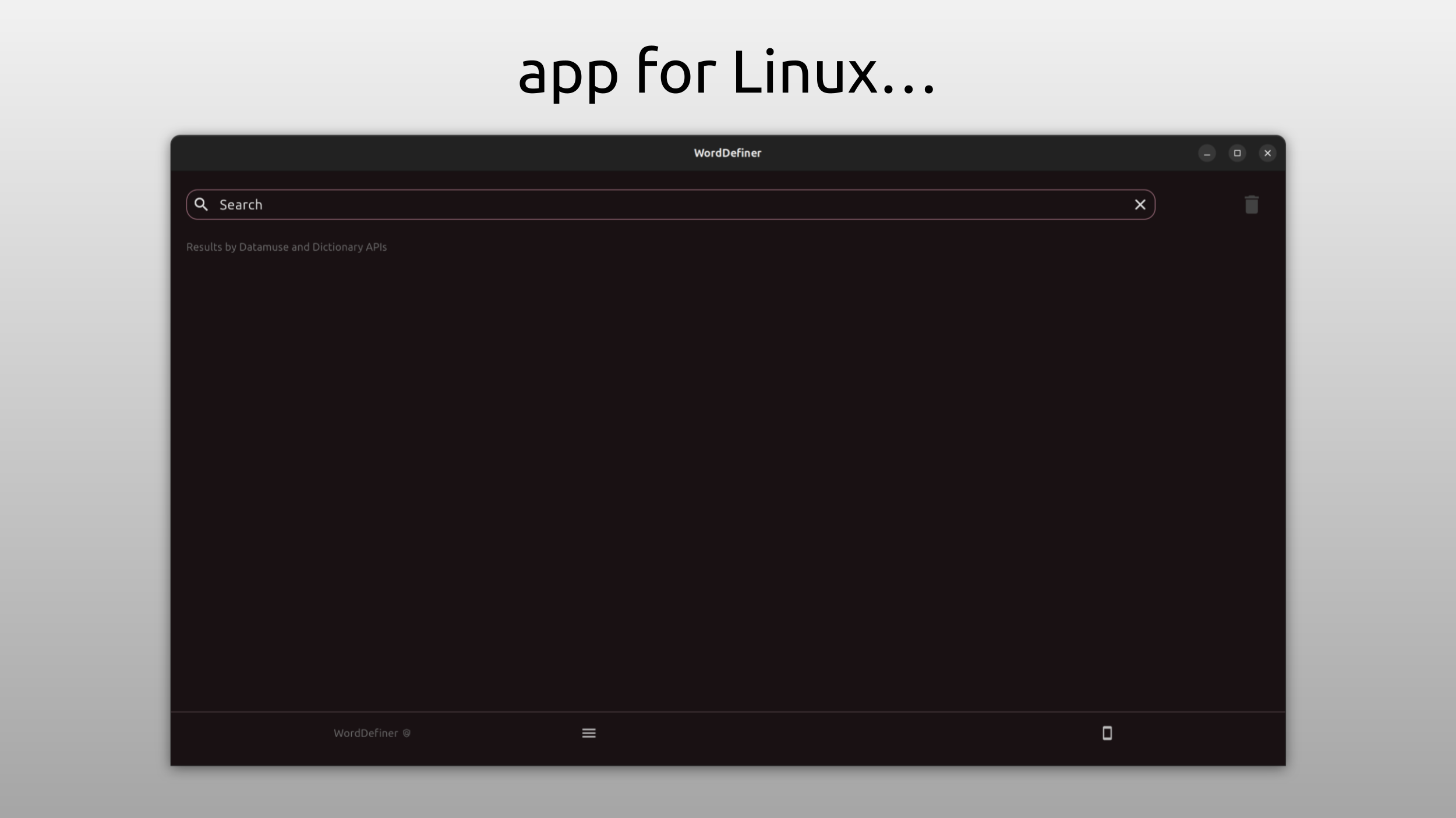 Install WordDefiner on Debian using the Snap Store | Snapcraft