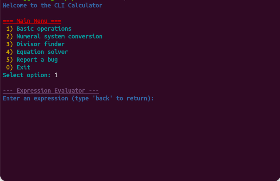 Install CLI Calculator on openSUSE using the Snap Store | Snapcraft