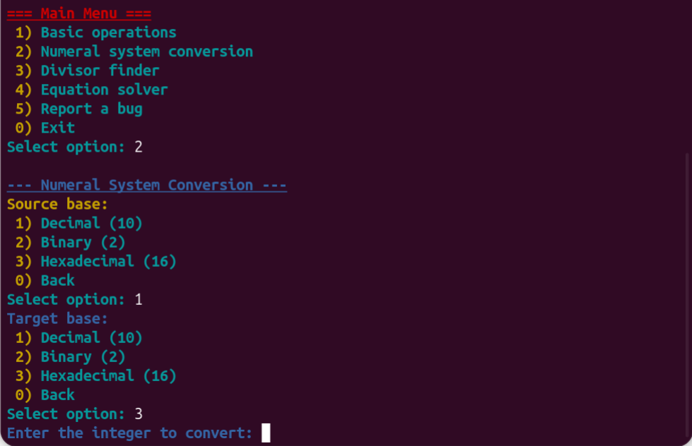 Install CLI Calculator on Arch Linux using the Snap Store | Snapcraft
