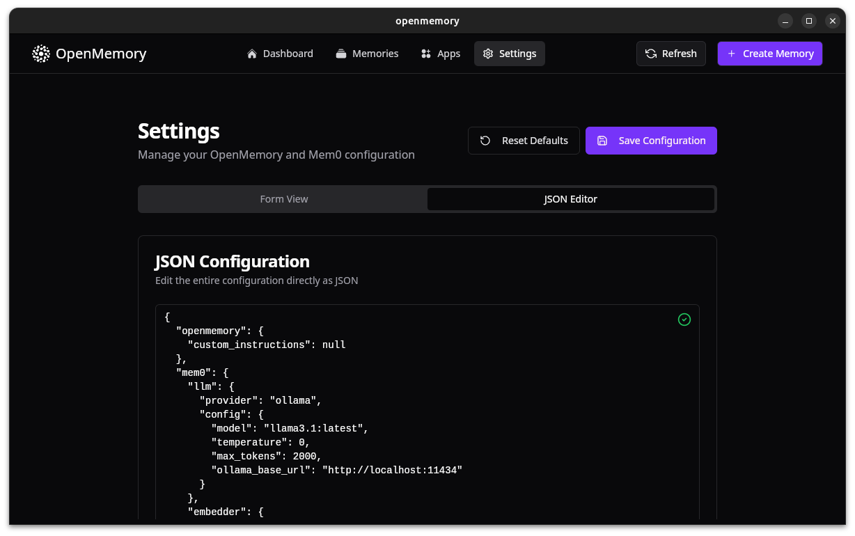 Install openmemory on Manjaro Linux using the Snap Store | Snapcraft