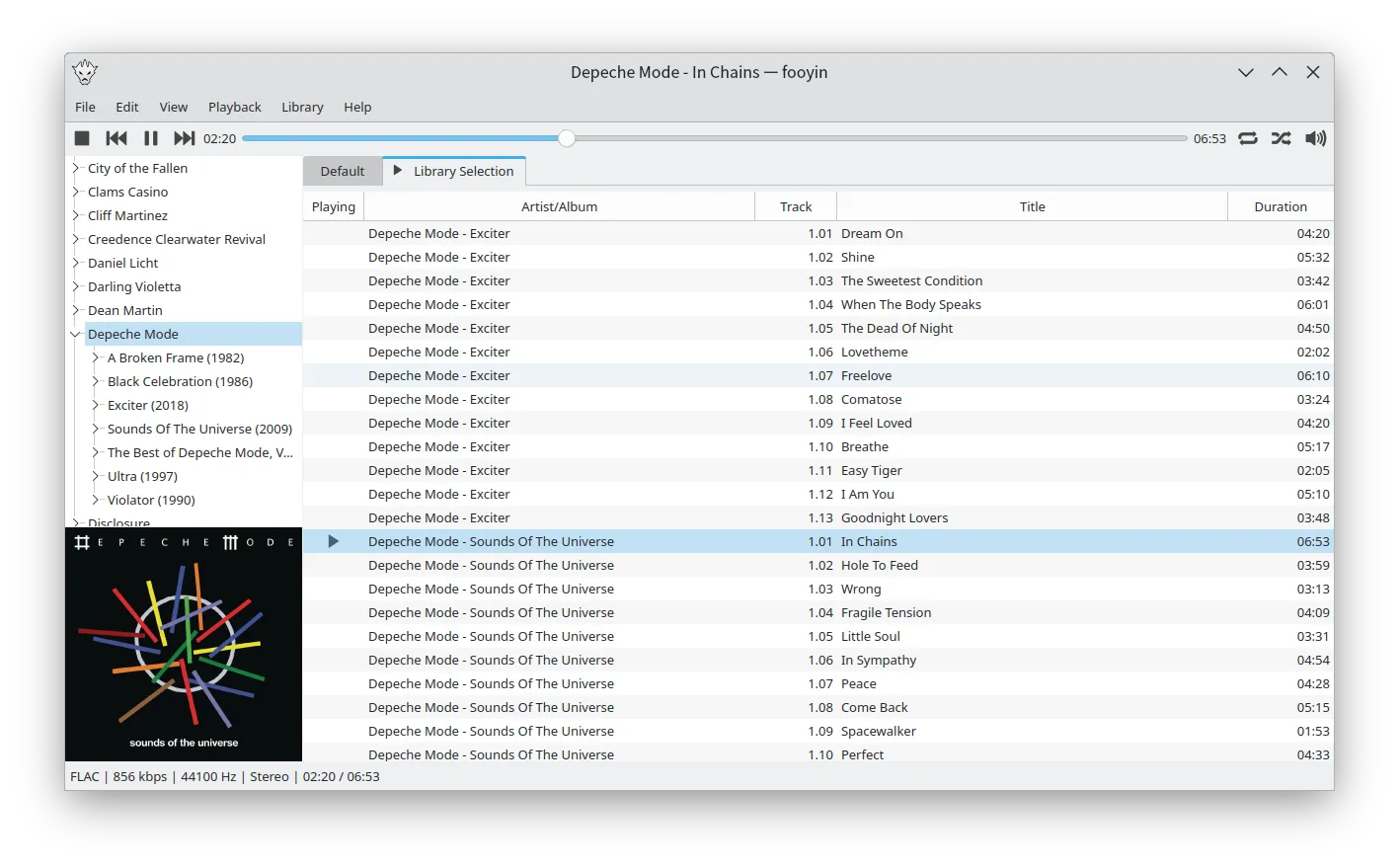 Install fooyin on Arch Linux using the Snap Store | Snapcraft